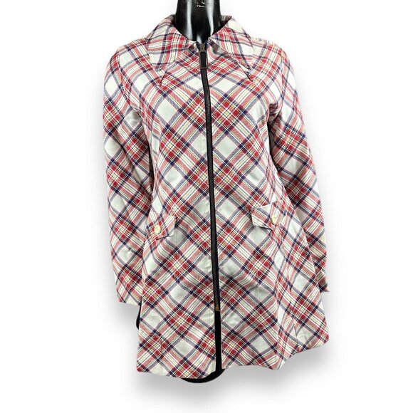 Mackintosh | Jackets & Coats | Vtg 7s Mackintosh Red Yellow Blue Shadow ...